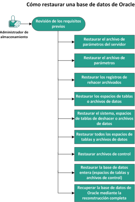 Cómo restaurar una base de datos de Oracle
